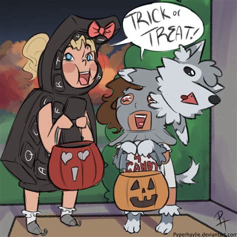 Trick Or Treat By Pyperhaylie On Deviantart