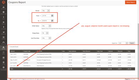 Coupon Used In Invoice But Doesnt Show Up In Sales Coupon Report · Issue 24958 · Magento