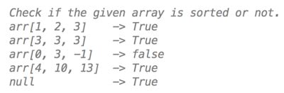 Check if an array is sorted in Java - Iterative and Recursive approach | JavaByPatel: Data ...