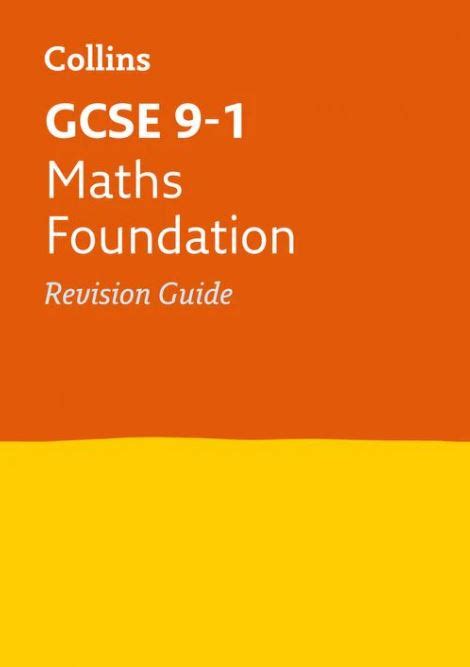 Collins Gcse Grade 9 1 Maths Foundation Revision Guide Eduwiz
