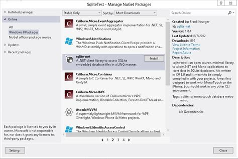 Take Your Win Metro App To The Next Level With A SQLite DB CodeGuru