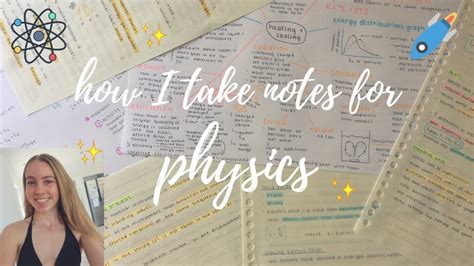 How I Take Notes For Physics Note Taking Series Ep 5 Youtube