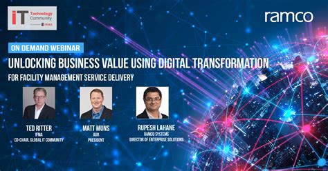 Ifma Itc Ramco Digital Transformation For Fm Service Delivery