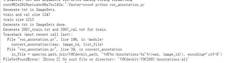voc annotation py 脚本中 s不能获取到正确的文件名 Issue bubbliiiing faster rcnn pytorch GitHub