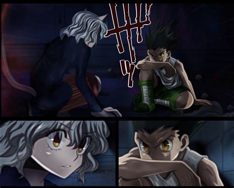 Hunter X Hunter 275 Waiting Gon Pitou Anime Manga By Amanomoon On