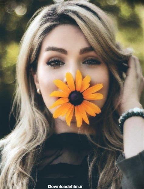 عکس دختر پروفایل شاد