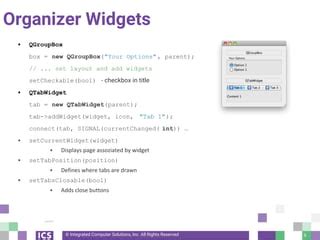 Meet The Widgets Another Way To Implement UI PPT