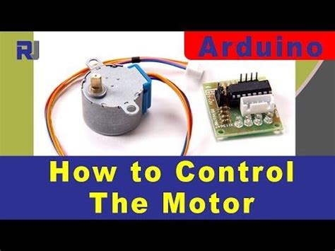 Control Stepper Motor BYJ With ULN For Arduino Robojax Arduino Stepper Motor