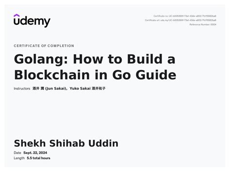 How Golang Taught Me Blockchain Basics Shekh Shihab Uddin Posted On