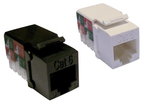 Excel Cat 6 Unscreened Keystone Jack Adept Networks