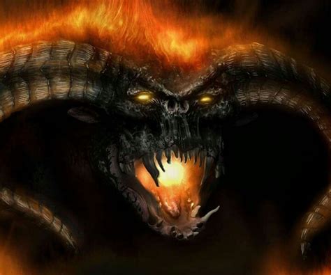 A Balrog Of Morgoth Balrog Fantasy Dragon Middle Earth