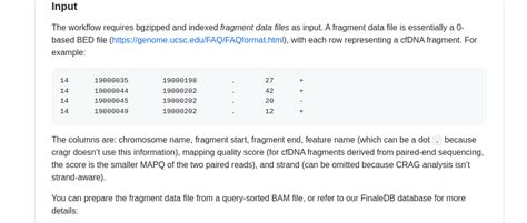 sam obtaining a fragment data file bed from bam bioinformatics