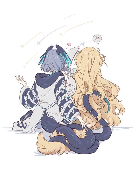 Ho Olheyak And Kristen Arknights Drawn By Kaleka Danbooru