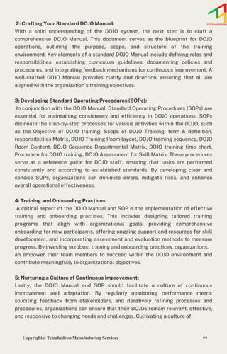 Dojo Training Room Training Dojo Ppt Pdf