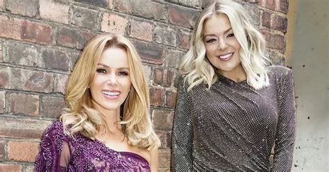 Amanda Holden Flashes Jaw Dropping Curves In Sheer Dress In Sheridan Smith Snap Daily Star