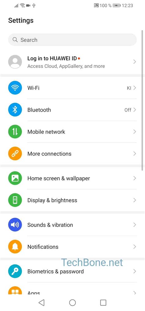 How To Set Notification Sound Huawei Manual Techbone