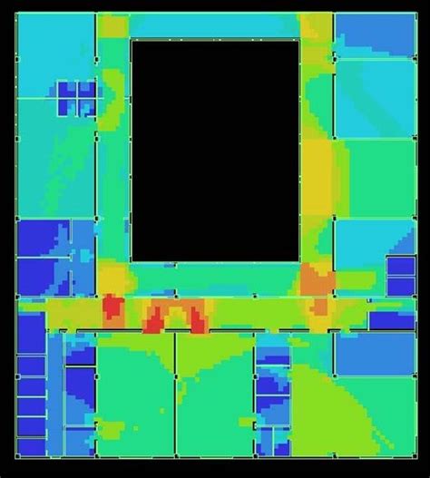 Visibility Graph Analysis Of Surgical Suite Of Hospital 1 The Area In Download Scientific