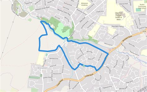 Joey The Swan In England Walking Map