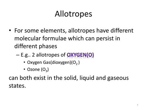 Allotropes Of Oxygen