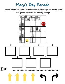 BeeBot Activity Sheet By ByteBoss TPT