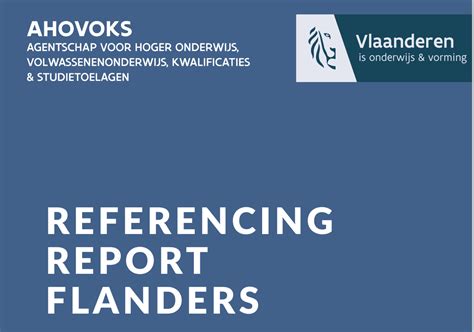 Eqf Referencing Report Belgium Flemish Community Europass