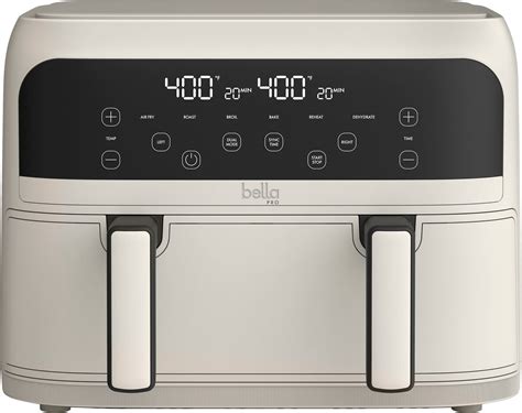 Bella Air Fryer Dual Basket At Pearlie Ruiz Blog