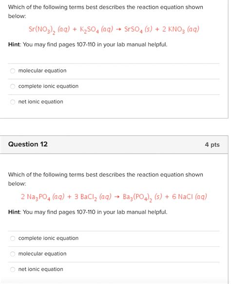 Solved Which of the following terms best describes the | Chegg.com