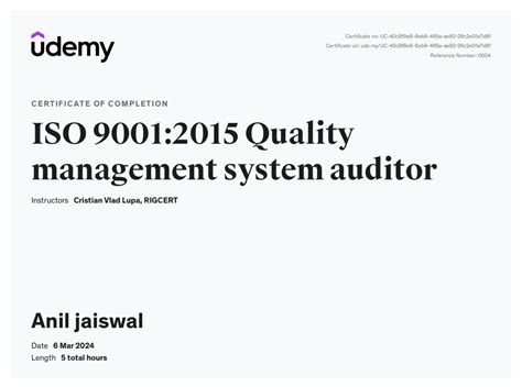 Anil Jaiswal On Linkedin Udemy Course Completion Certificate