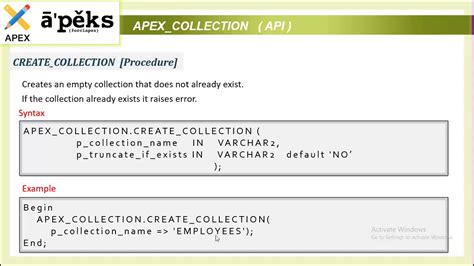 02 apex collection [create collection] youtube