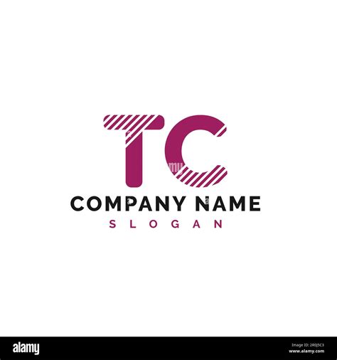 Tc Letter Logo Design Tc Letter Logo Vector Illustration Vector
