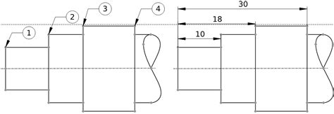 File Techdraw Extensioncreatehorizcoorddimensionexample Png Freecad Documentation