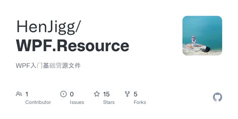 Wpfresourcereadmemd At Master · Henjiggwpfresource · Github