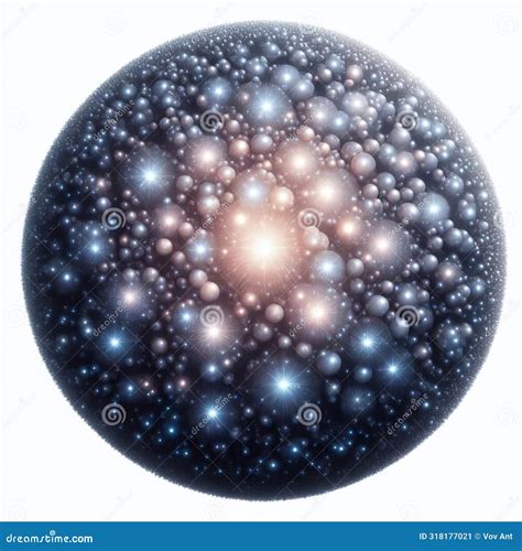 Globular Cluster Dense Cluster Of Stars In A Spherical Shape Royalty