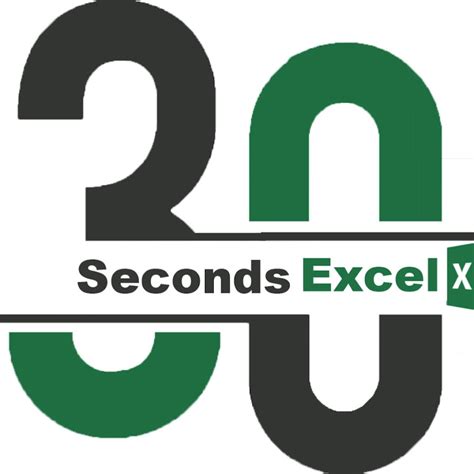 30 Seconds Excel Youtube