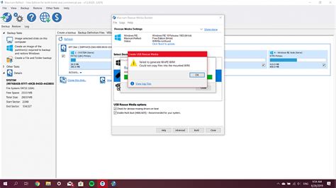 Unable To Create Rescue Media Windows Forums