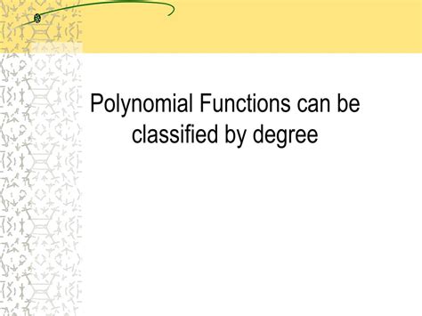 Ppt How Do I Analyze A Polynomial Function Powerpoint Presentation Free Download Id2893452