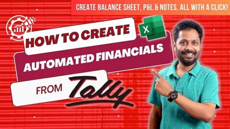 Ca Amit Jain On Linkedin How To Create Automated Financial Statements