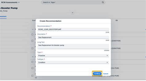 Sap Asset Performance Management Recommendation Management