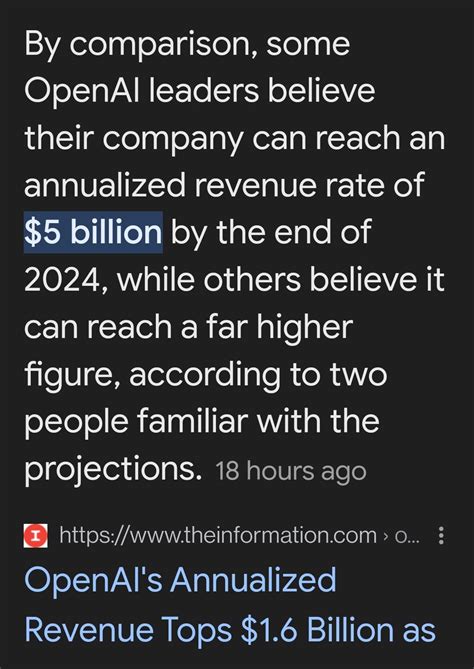 Do You Think Openai Will Achieve A 5 Billion Revenue By The End Of