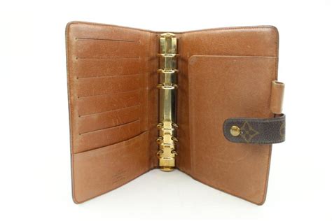 Louis Vuitton Monogram Agenda Mm Diary Planner Cover S28lv14 For Sale