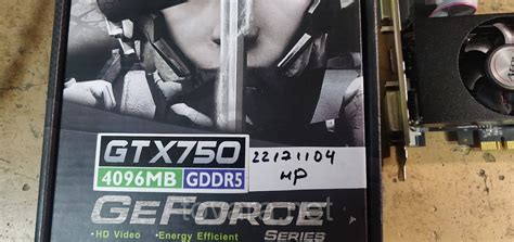 Видеокарта AFOX GeForce GTX 750 AF750-4096D5L4-V2 4GB PCI-E № 22171104 ...