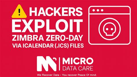🚨 Hackers Exploit Zimbra Zero Day Via Icalendar Ics Files