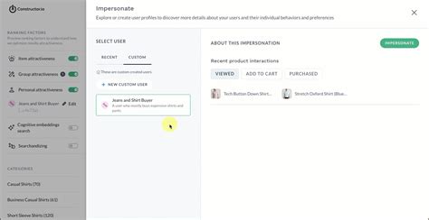 Create Custom User Profiles