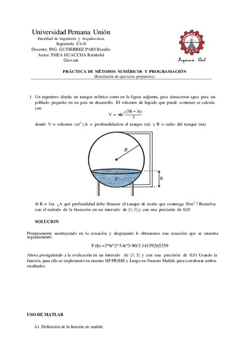 Doc Ejercicios Resueltos Metodos Numericos