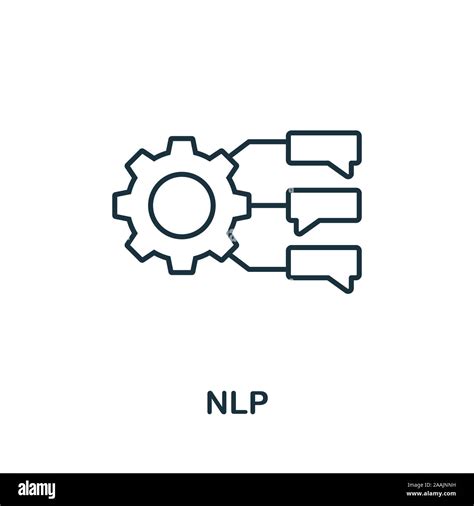 Nlp Outline Icon Thin Line Concept Element From Crm Icons Collection Creative Nlp Icon For