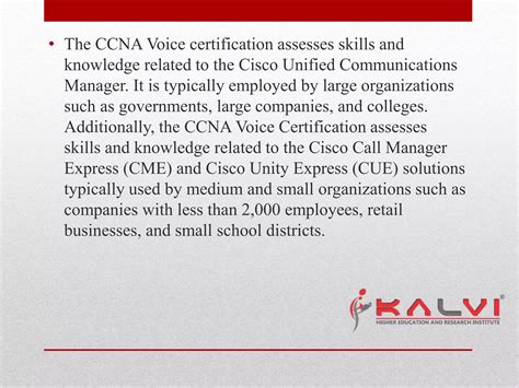 Cisco Ccna Voice Pptx Telecommunications Industry Industries