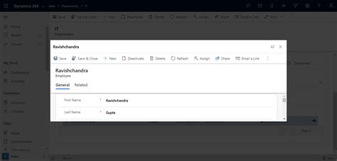 Opening A Sub Grid Record In A Pop Up Window In Dynamics 365