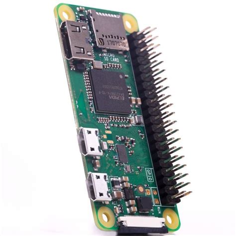 electronist raspberry pi zero wh cu header de pini electronist ro