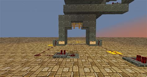 Opening And Closing Redstone Gate Minecraft Map Opening And Closing Redstone Gate Minecraft Map