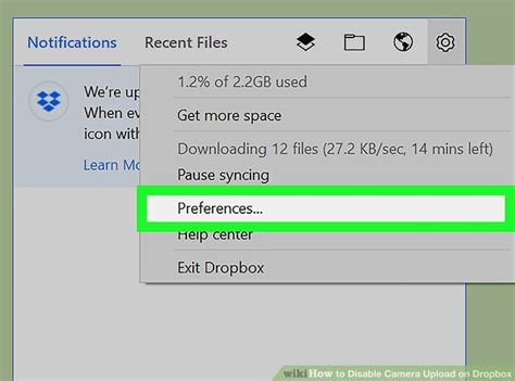 How To Disable Camera Upload On Dropbox With Pictures WikiHow Tech